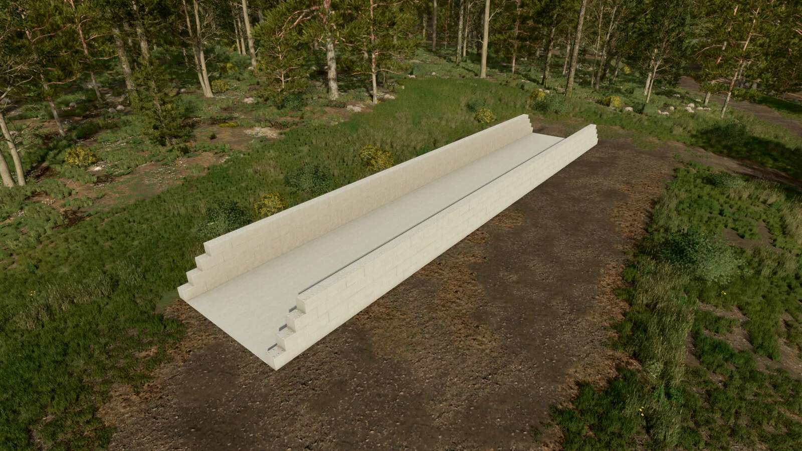 LS25 Silage Silo v1.0.0.0 - FS 25 modding - LS25 Mod download!